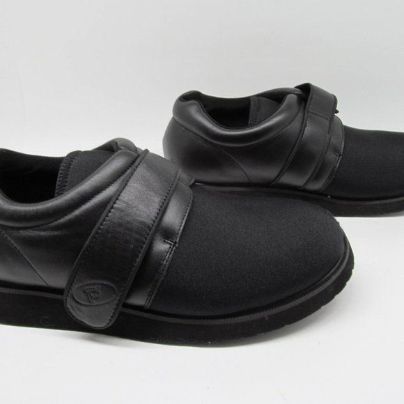 Propet | Shoes | Propet Mens Black M Ped 3 Pedwalker Walking Shoes ...